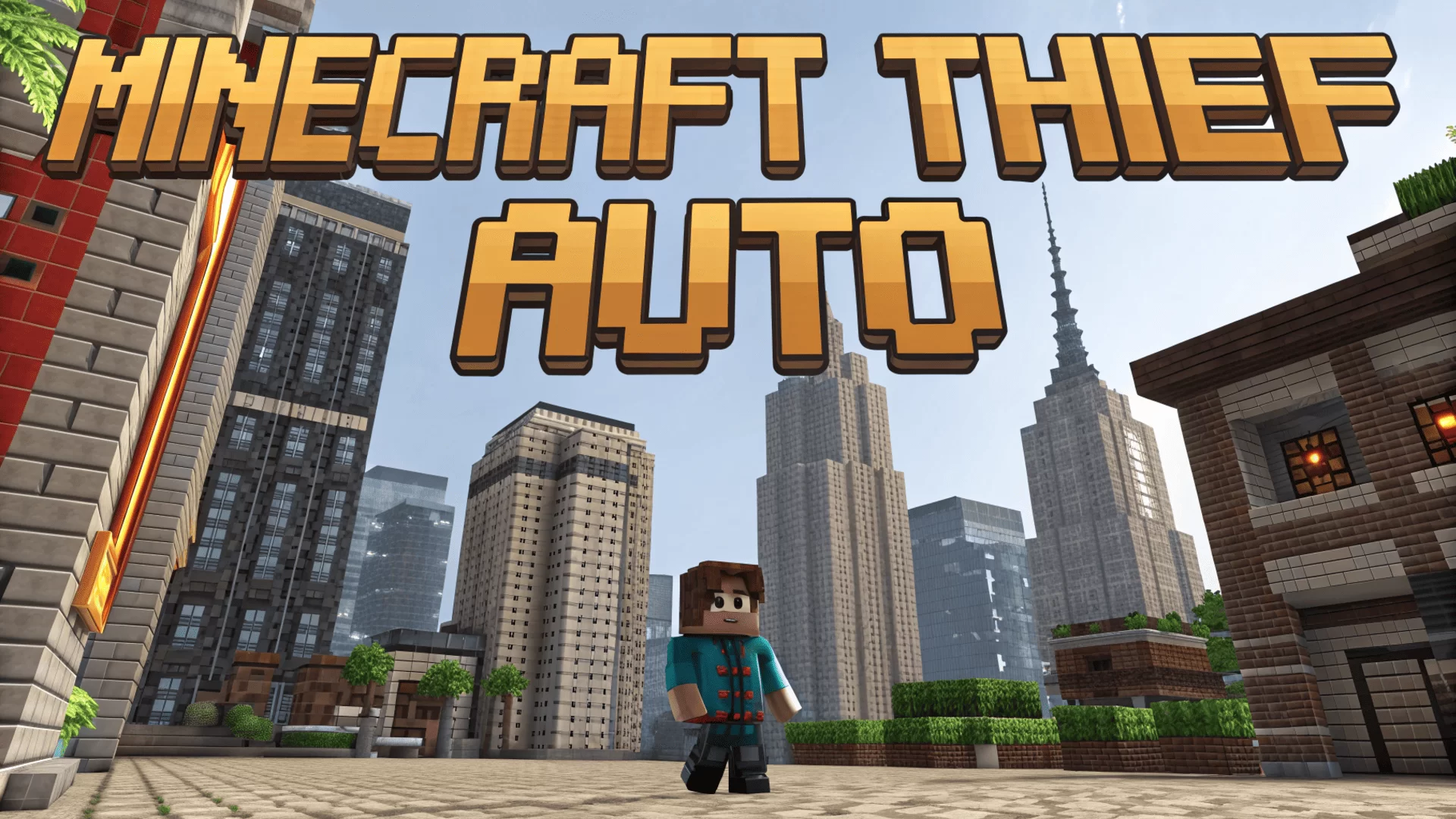 Minecraft Thief Auto — играть онлайн бесплатно
